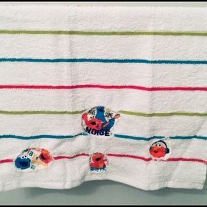 Bath | Sesame Street Inspired Bath Towel Set 3pcs New | Poshmark
